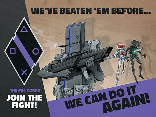 Console Wars Propaganda - Limited Edition Posters - Ctrl+Alt+Del Comic ...