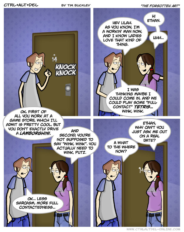 The forgotten art - Ctrl+Alt+Del Comic Ctrl+Alt+Del