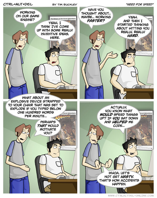 Need for speed - Ctrl+Alt+Del Comic Ctrl+Alt+Del