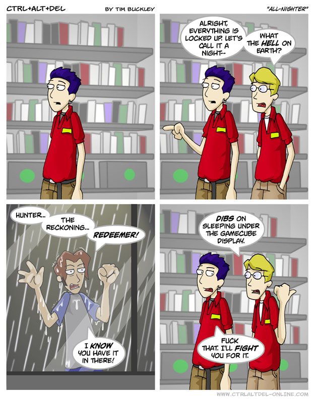 All-nighter - Ctrl+Alt+Del Comic Ctrl+Alt+Del