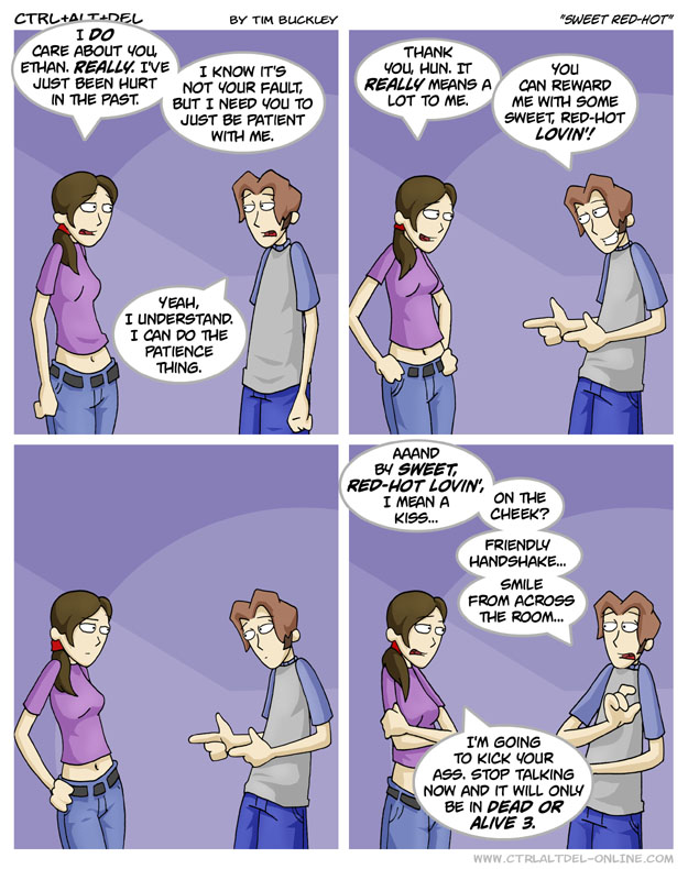 Sweet red-hot - Ctrl+Alt+Del Comic Ctrl+Alt+Del