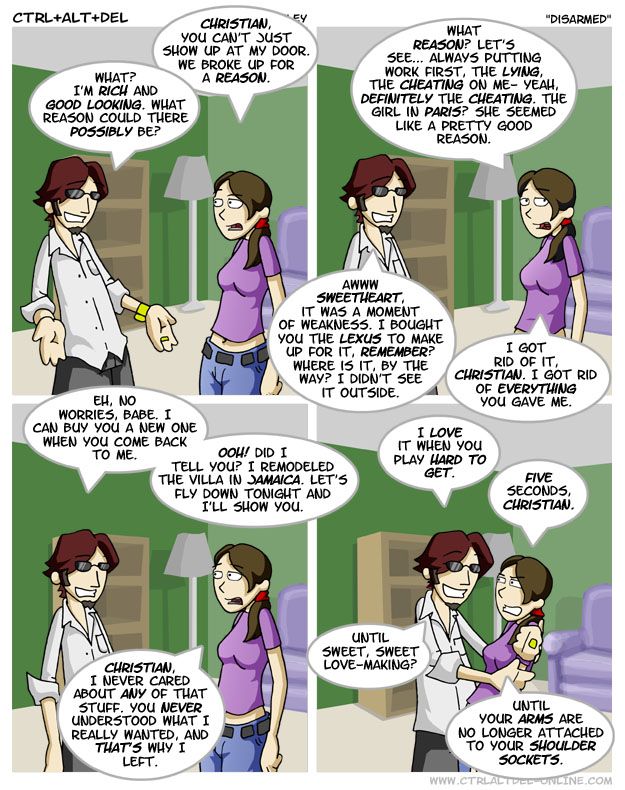 Disarmed - Ctrl+Alt+Del Comic Ctrl+Alt+Del