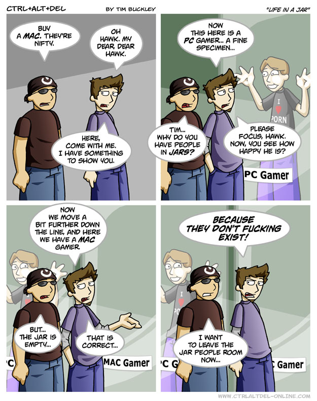 Life in a jar - Ctrl+Alt+Del Comic Ctrl+Alt+Del