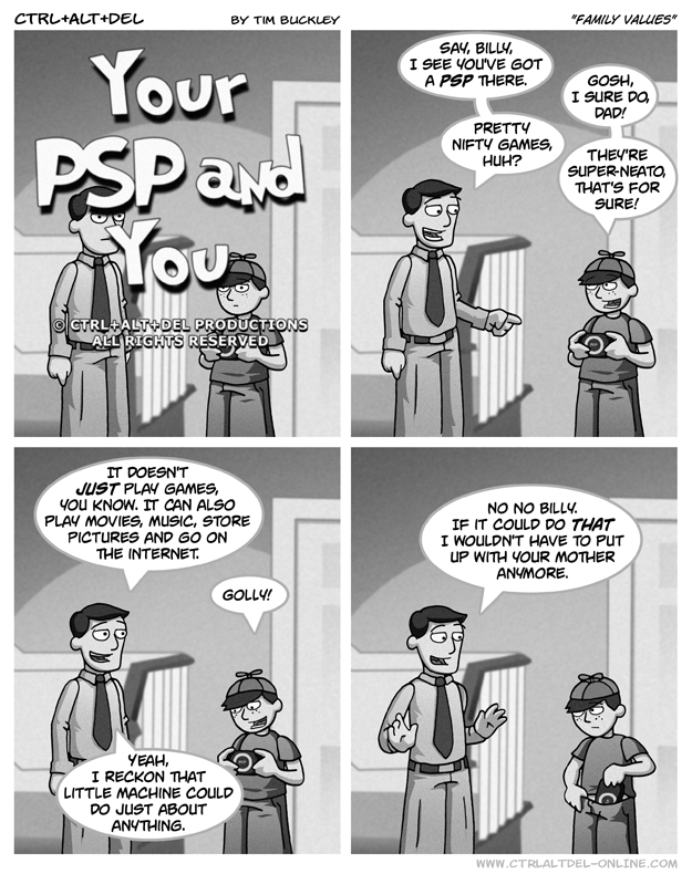 Family values - Ctrl+Alt+Del Comic Ctrl+Alt+Del