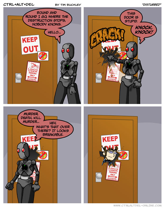 Disturbed - Ctrl+Alt+Del Comic Ctrl+Alt+Del