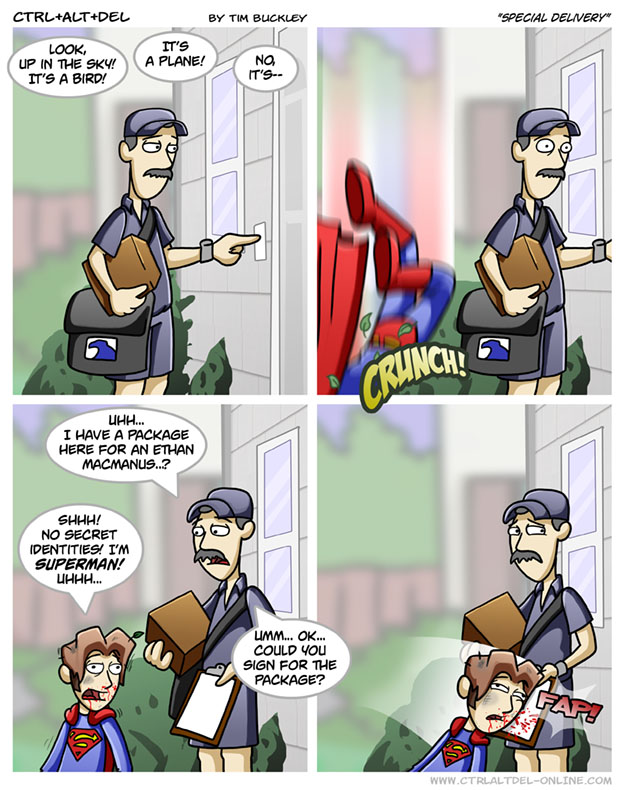 Special delivery - Ctrl+Alt+Del Comic Ctrl+Alt+Del