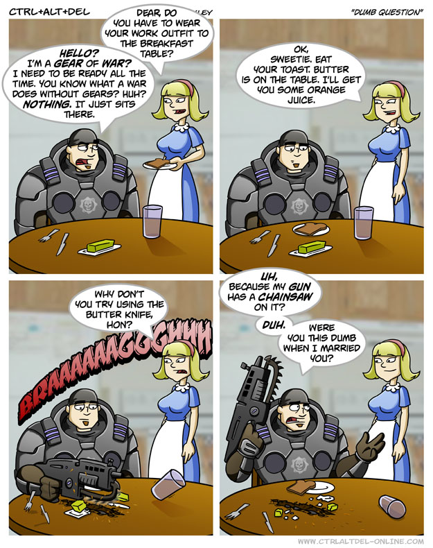 Dumb question - Ctrl+Alt+Del Comic Ctrl+Alt+Del