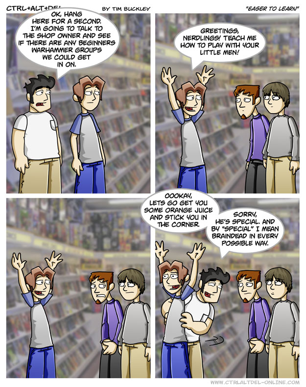 Eager To Learn Ctrl Alt Del Comic Ctrl Alt Del