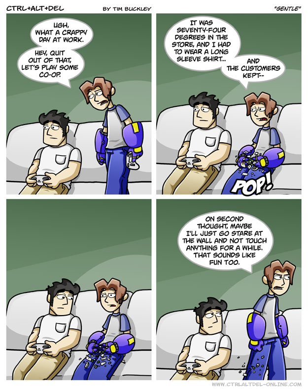 Gentle - Ctrl+Alt+Del Comic Ctrl+Alt+Del