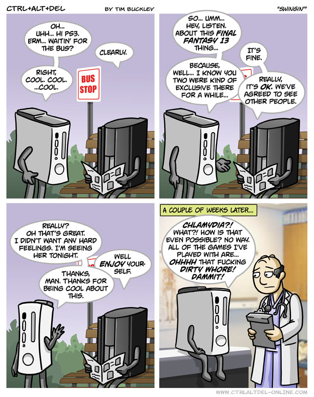 Swingin' - Ctrl+Alt+Del Comic Ctrl+Alt+Del