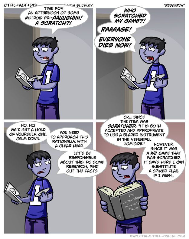 Research - Ctrl+Alt+Del Comic Ctrl+Alt+Del