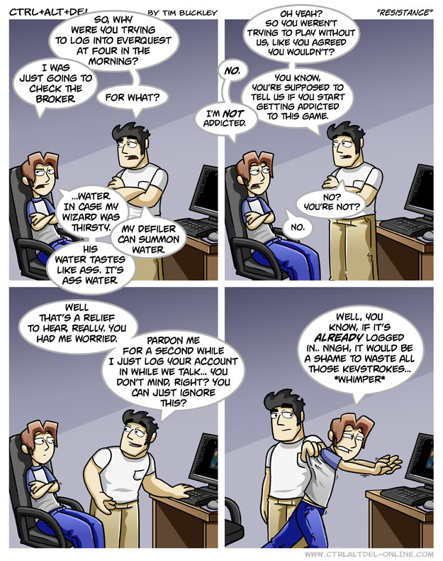 Resistance - Ctrl+Alt+Del Comic Ctrl+Alt+Del