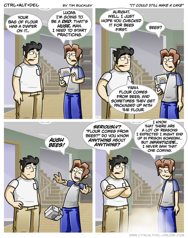 It could still make a cake - Ctrl+Alt+Del Comic Ctrl+Alt+Del