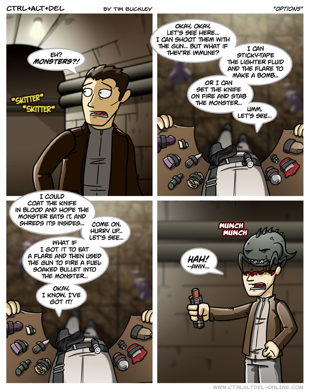 Options - Ctrl+Alt+Del Comic Ctrl+Alt+Del