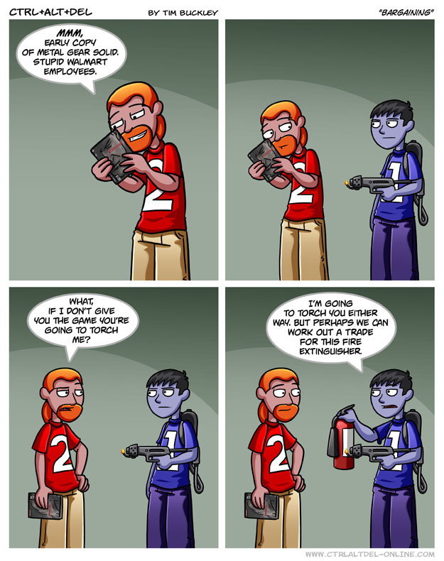 Bargaining - Ctrl+Alt+Del Comic Ctrl+Alt+Del