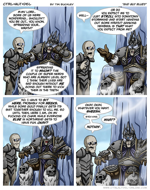 End guy blues - Ctrl+Alt+Del Comic Ctrl+Alt+Del