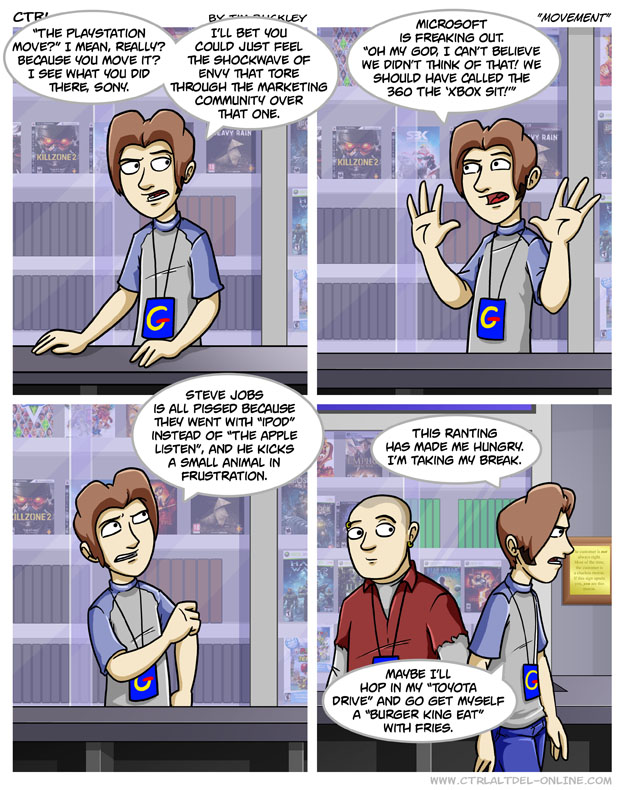 Movement - Ctrl+Alt+Del Comic Ctrl+Alt+Del