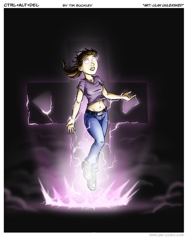 Art: Lilah Unleashed - Ctrl+Alt+Del Comic Ctrl+Alt+Del