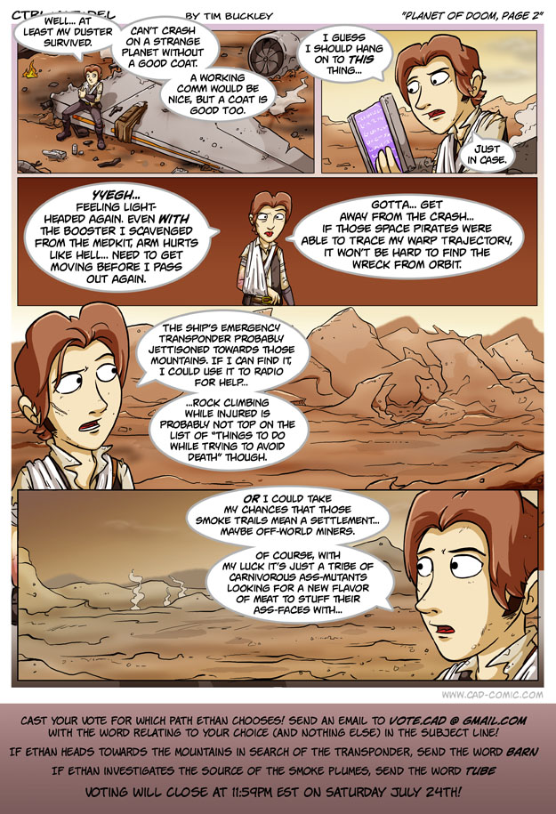 Planet of Doom, page 2 - Ctrl+Alt+Del Comic Ctrl+Alt+Del