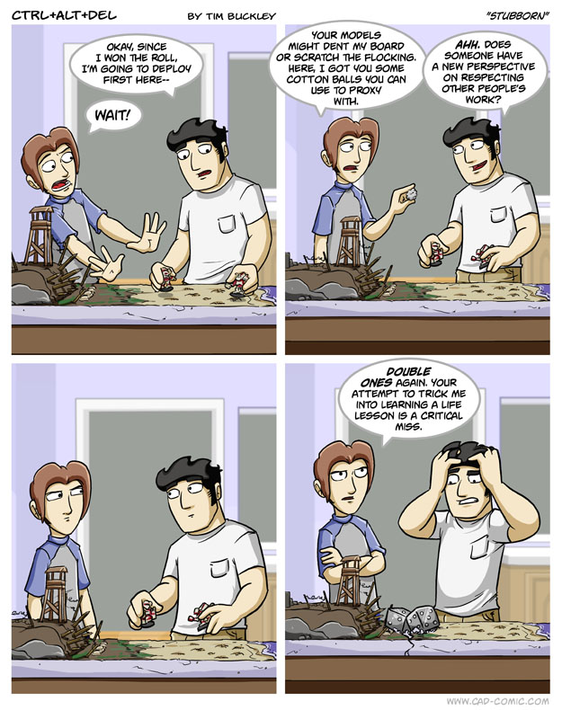 Stubborn - Ctrl+Alt+Del Comic Ctrl+Alt+Del