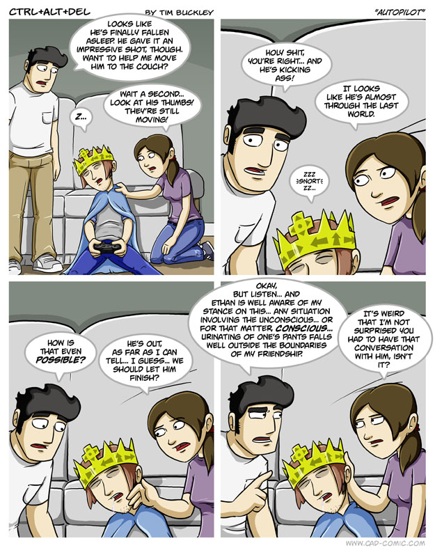 Autopilot - Ctrl+Alt+Del Comic Ctrl+Alt+Del