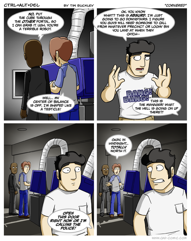 Cornered - Ctrl+Alt+Del Comic Ctrl+Alt+Del
