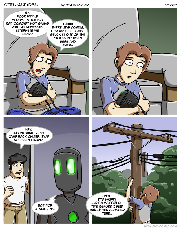Clog - Ctrl+Alt+Del Comic Ctrl+Alt+Del