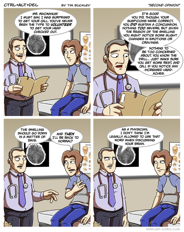 Second opinion - Ctrl+Alt+Del Comic Ctrl+Alt+Del