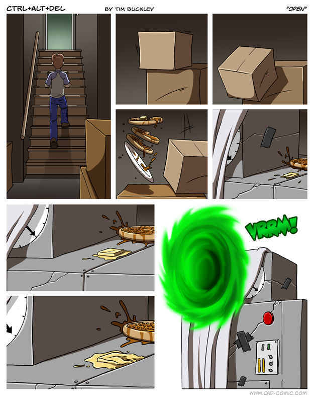 Open - Ctrl+Alt+Del Comic Ctrl+Alt+Del