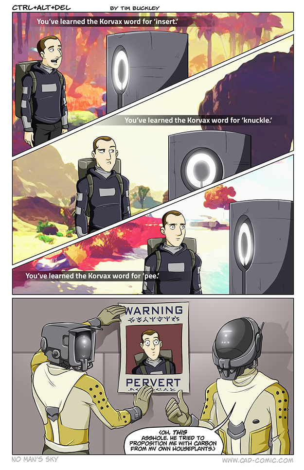 Language barrier - Ctrl+Alt+Del Comic Ctrl+Alt+Del