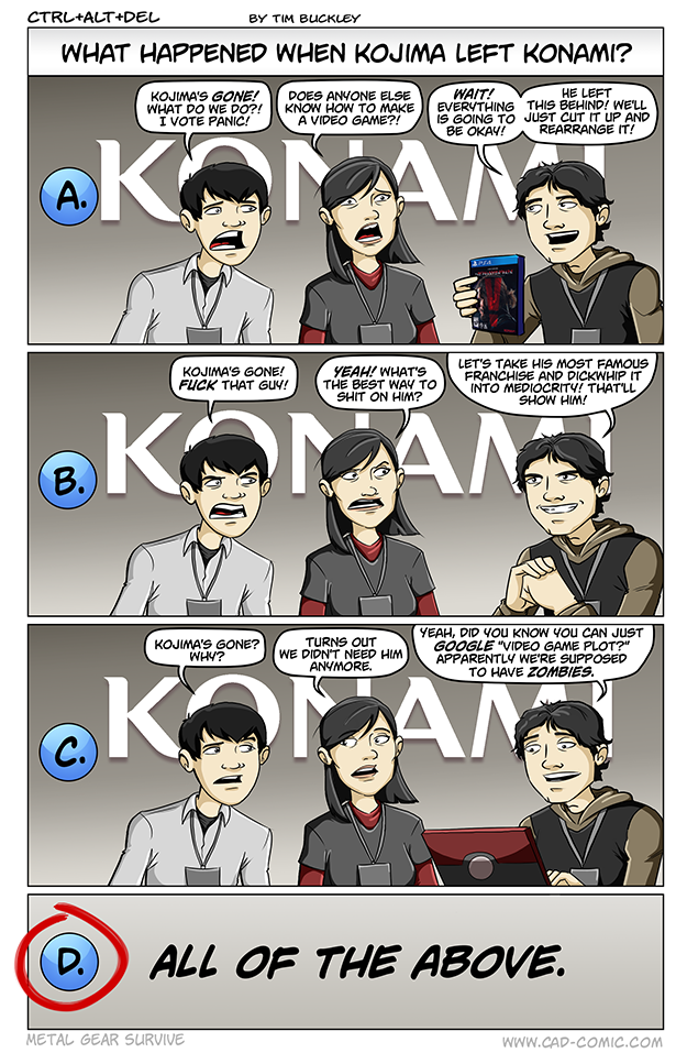 Multiple Choice - Ctrl+Alt+Del Comic Ctrl+Alt+Del