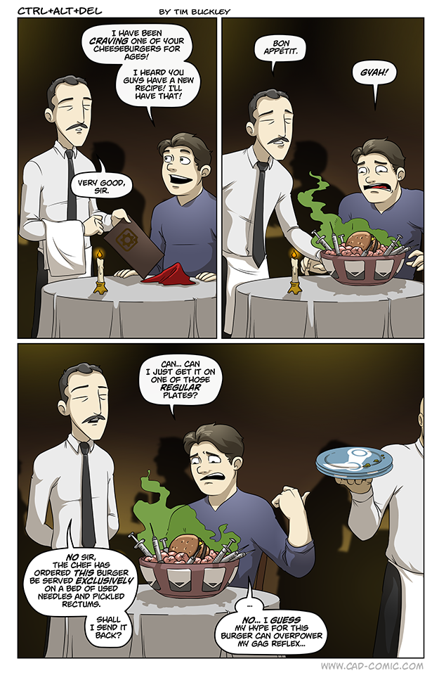 Main Course - Ctrl+Alt+Del Comic Ctrl+Alt+Del