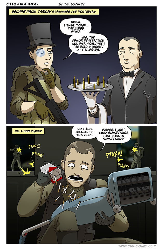 The Depth Is Deep - Ctrl+Alt+Del Comic Ctrl+Alt+Del