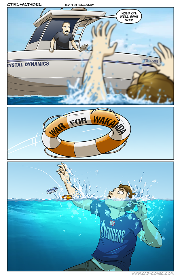 Lifesaver? - Ctrl+Alt+Del Comic Ctrl+Alt+Del