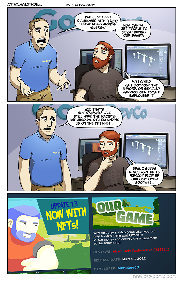 Ctrl+Alt+Del Comic - A comic about video games! Ctrl+Alt+Del