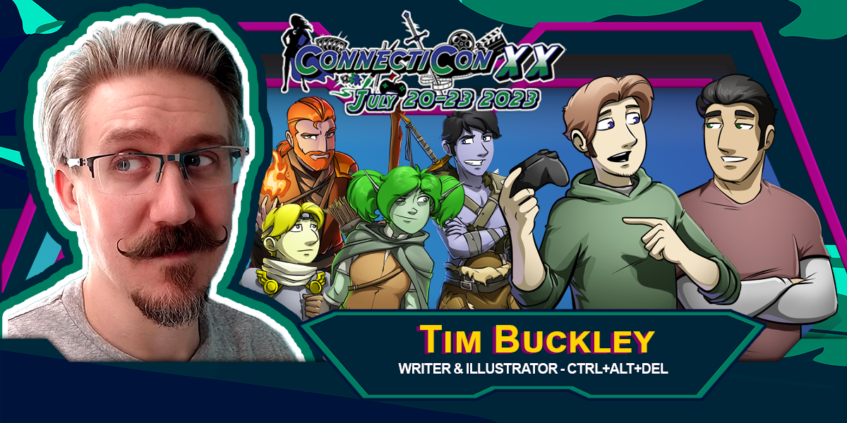 ConnectiCon 2023! - Ctrl+Alt+Del Comic Ctrl+Alt+Del