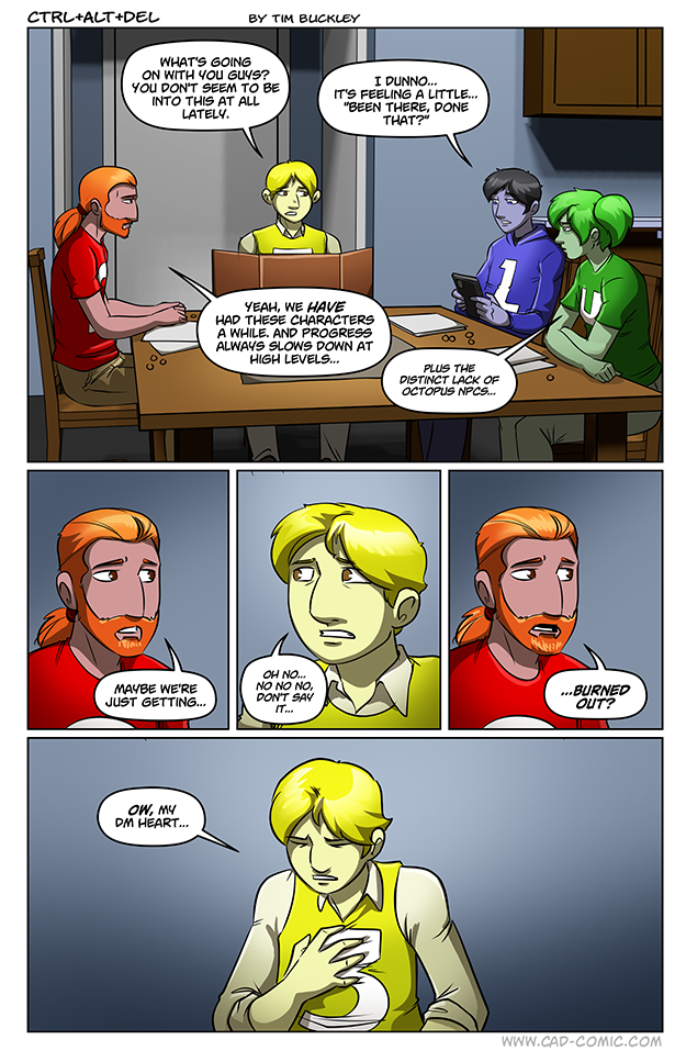 The Campaign: The Curse Of Ah’nwee - Ctrl+Alt+Del Comic Ctrl+Alt+Del