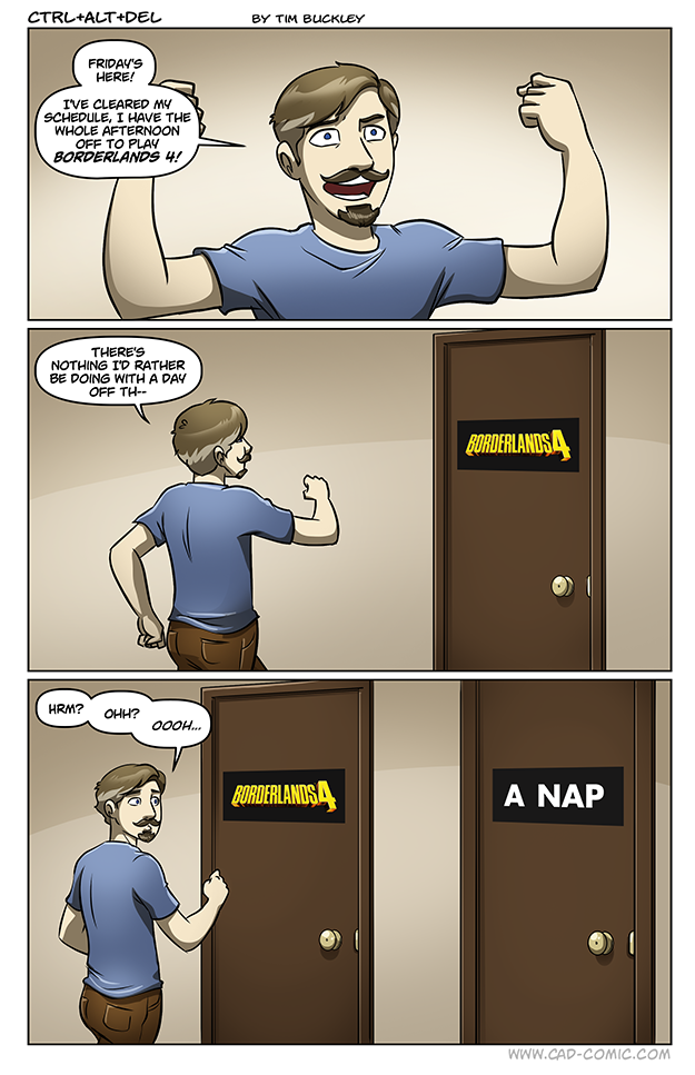 Door Number Two - Ctrl+Alt+Del Comic Ctrl+Alt+Del